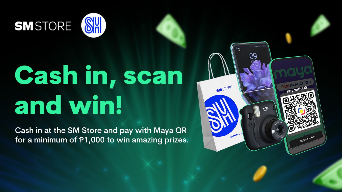 Win a Samsung Galaxy Z flip phone and many other prizes from the SM store